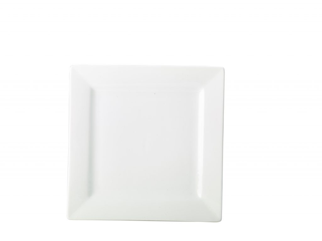 Rectangular Plate 10" * 5" - Classic White | Chic Event Hire